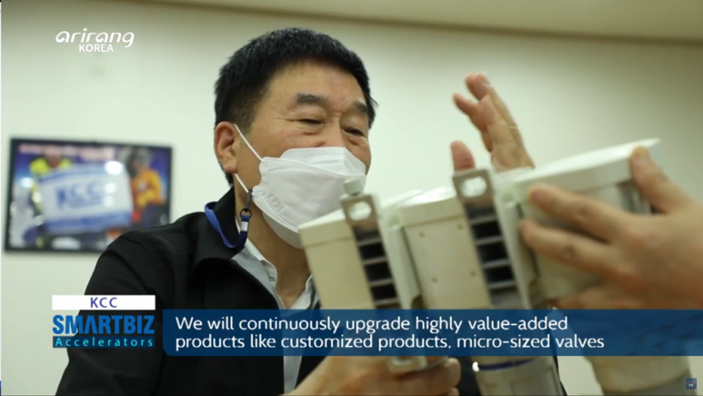 KCC Co., Ltd., a company specializing in air pressure: Arirang TV Interview
